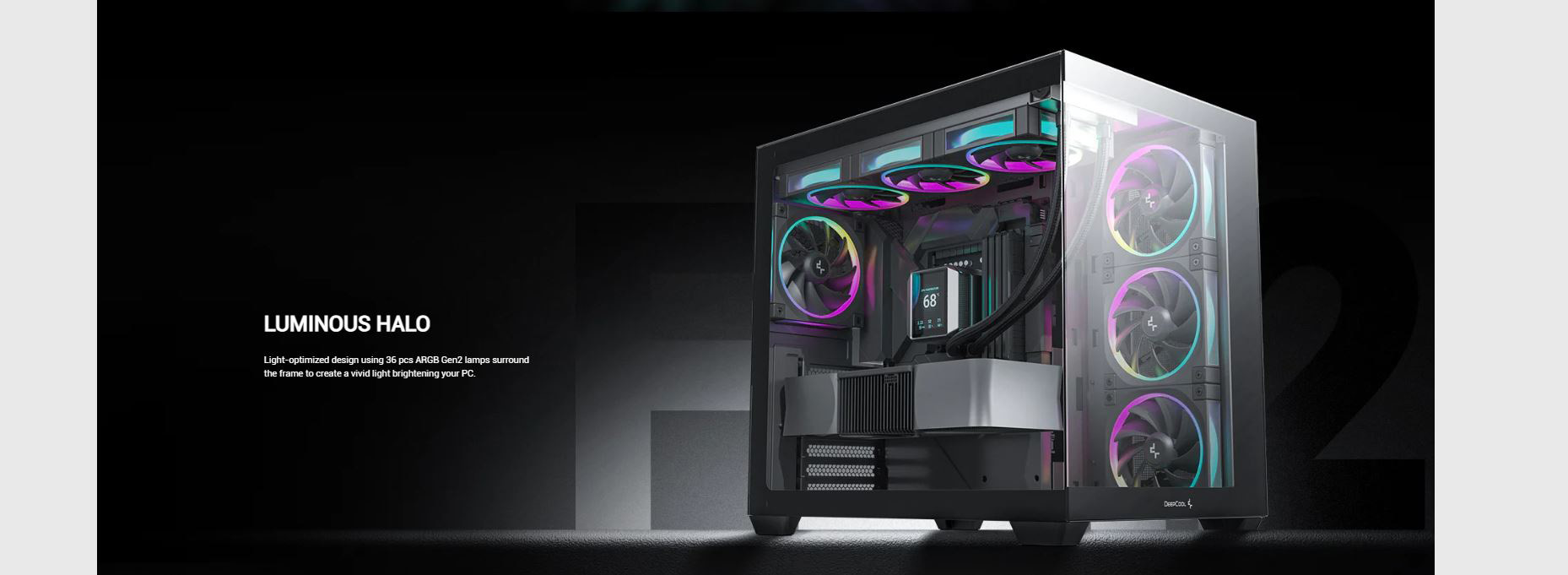 Itw | Deepcool Computer PC Fan FL12 3in1 120mm Addressable RGB Triple ...