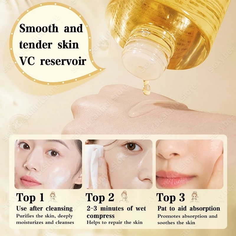AP500ml Vitamin C Toner Intensive Whitening Toner Essence Remove Melasma Acne Pimple Marks Skin ...