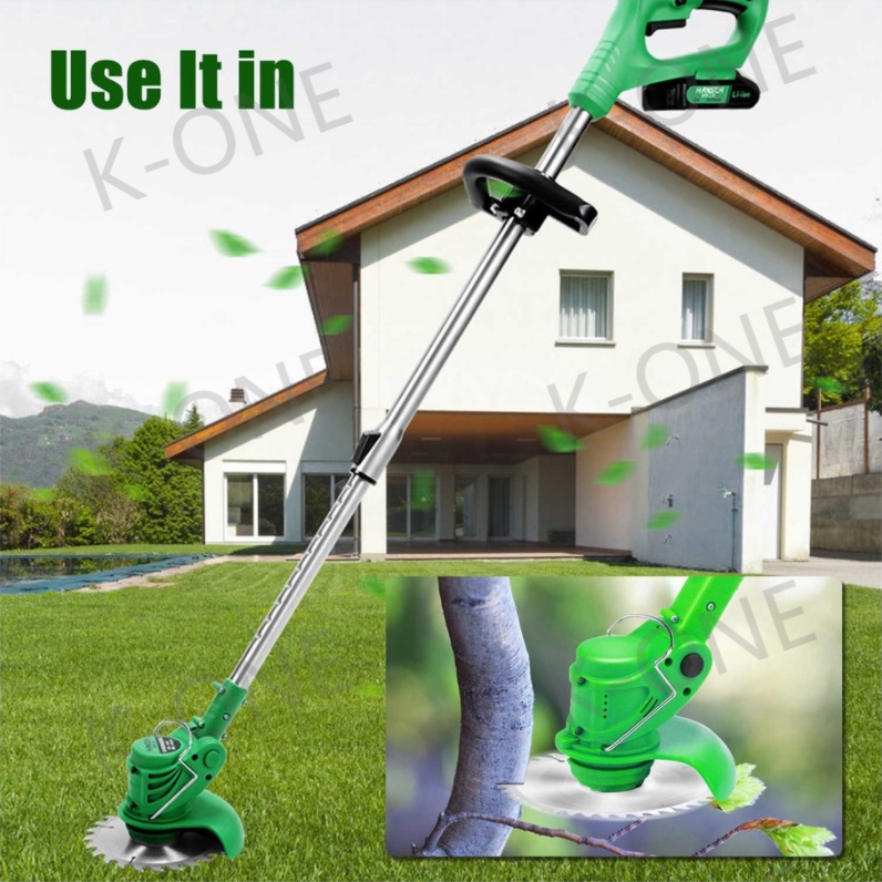 DEWALT 388V Powerful Cordless Grass Cutter Rechargeable Lithium Battery Grass Trimmer Lawn Mower ...