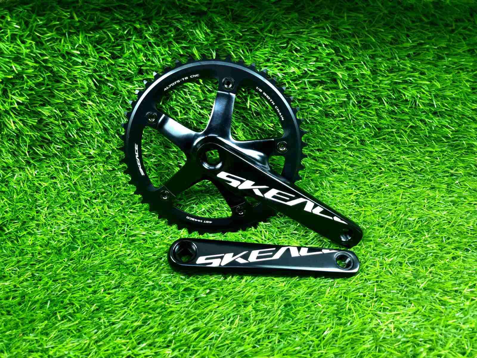 JARVIS Fixie Crank Skeace Square Crankset 48T Chainring for Fixie Bike ...