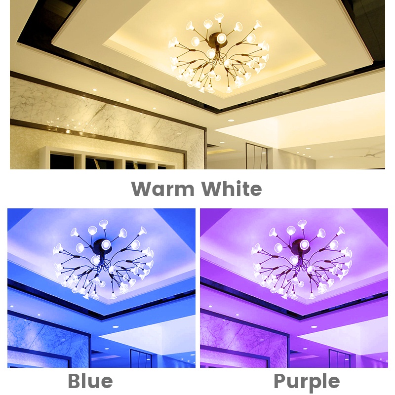 5M-30M Tri-Colors Remote Control Dimming LED strip Light Waterproof ...