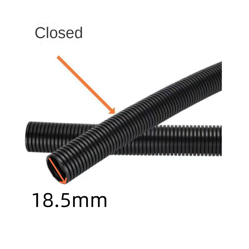 3/10M Insulation PP Corrugated Tube Pipe Nylon Wire harness Casing ...