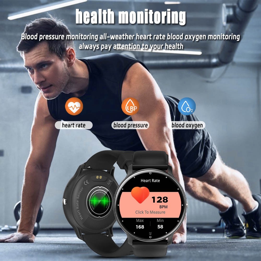 2024 Smart watch Fitness Tracker Heart rate GPS motion track IP67 ...
