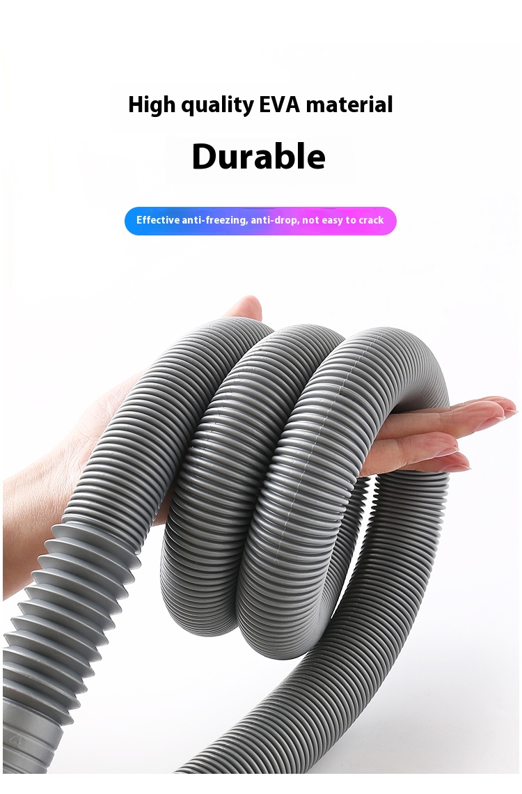 EVA Pulsator Washing Machine Outlet Water Pipe Soft Tube Stretchable ...