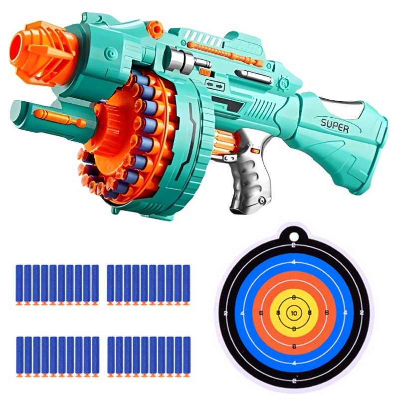Blaze Storm Toy Soft Bullet Gun Toys Monster Machine Gun Electric Toy ...