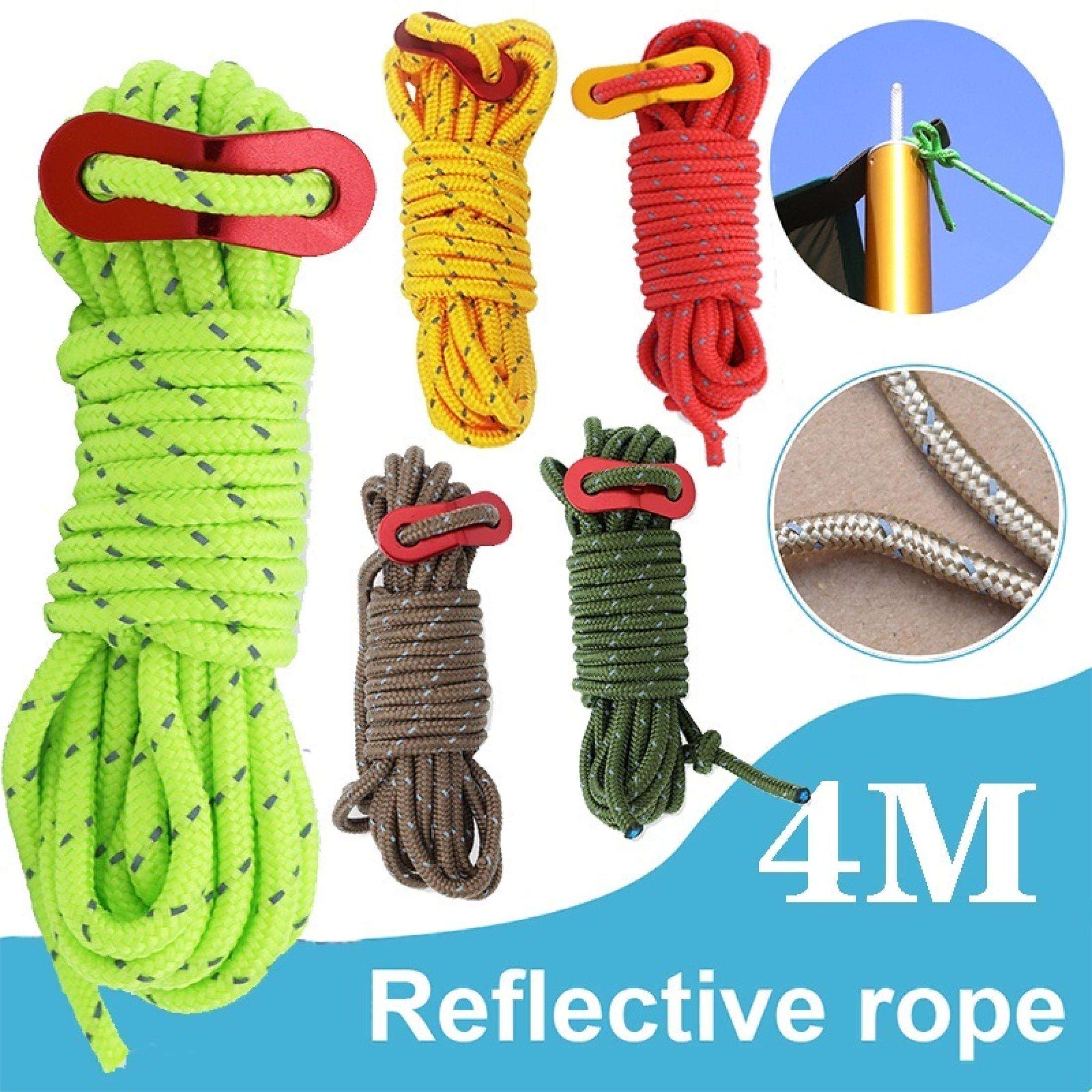4M Camping Equipment Rope Outdoor Umbrella Rope Tent Fixed Rope Canopy ...