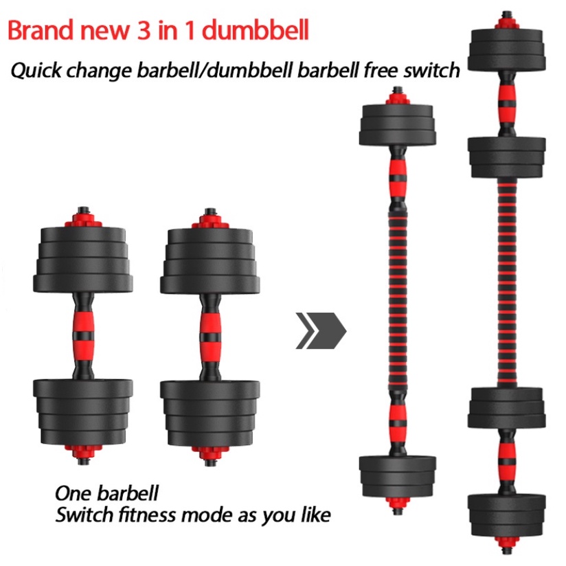 1PC Dumbell Set For Men Dumbbell Detachable 2/2.5/3/4/5/6/7/8/9/10KG ...