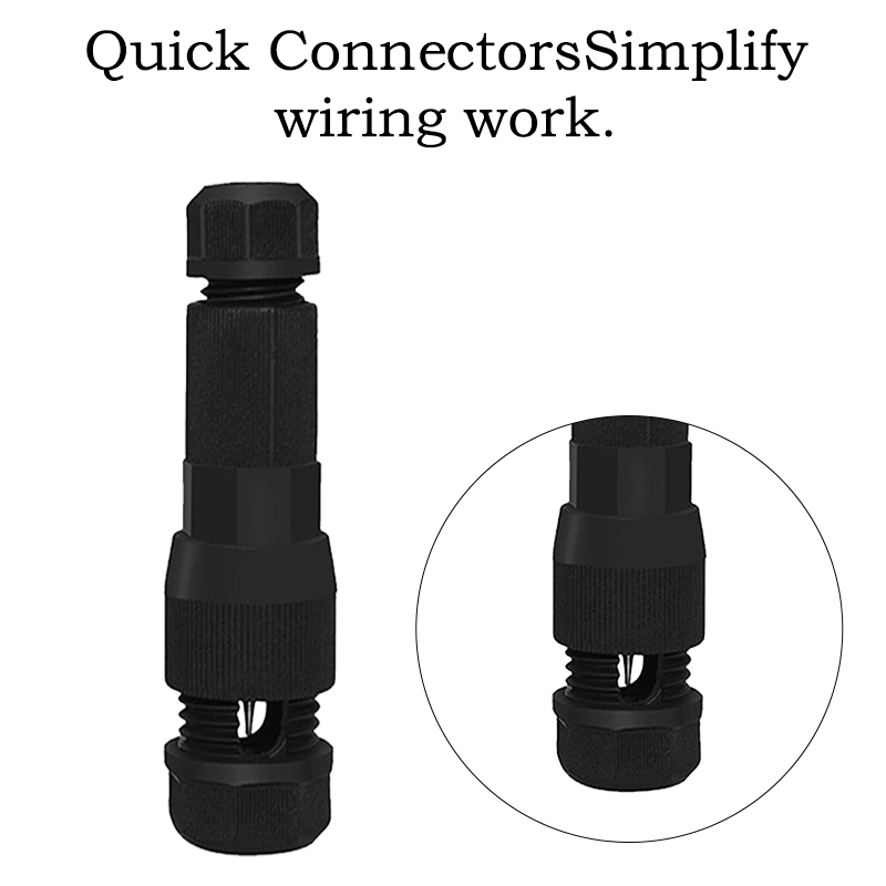 Waterproof Fastlock Piercing Connector Electrical Cable Connector With ...