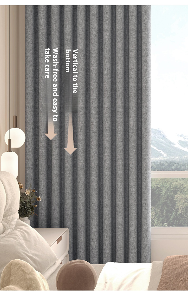Blackout Curtain Fabric For Bedroom Korean Blinds Blackout Kurtina ...
