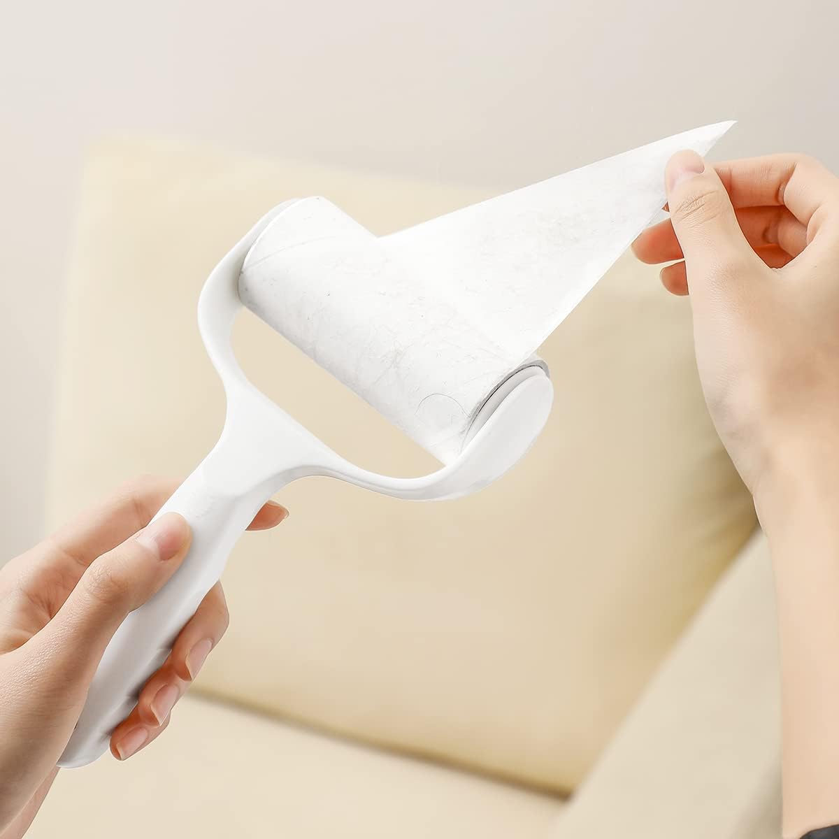 Sticky Roller Sticky Dust Paper Tearable Adhesive Brush Clothes Lint ...