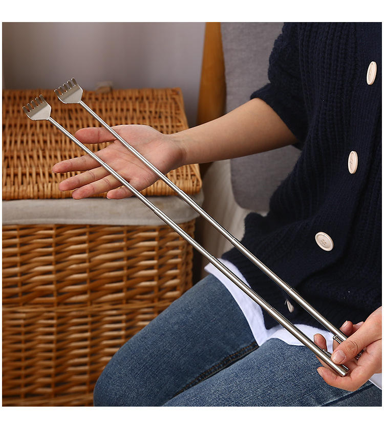Back scraper Telescopic Retractable Back Scratcher Extendable Body ...