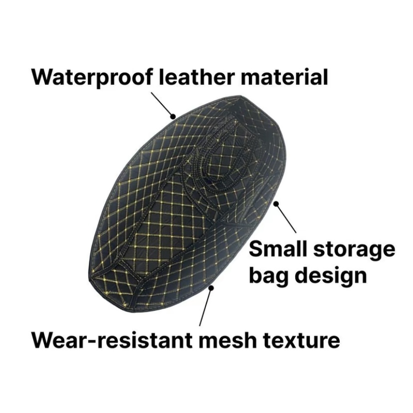 HONDA PCX 160/ADV 160/CLICK COMPARTMENT Cover PREMIUM UBOX Seat Leather ...