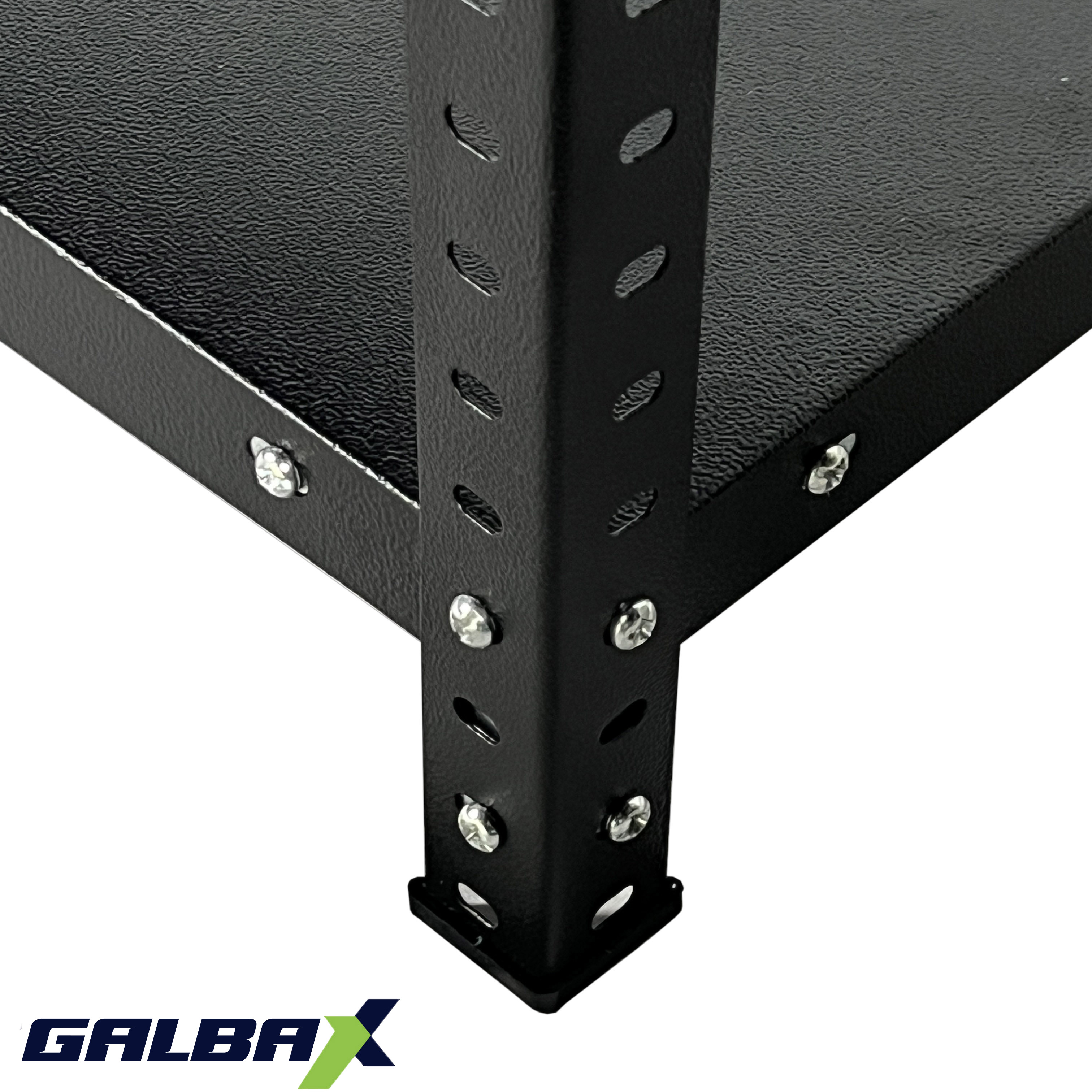 GalbaX STEEL ANGLE POST 30x30x 0.7mm (for use with GBX Shelf ALL METAL ...