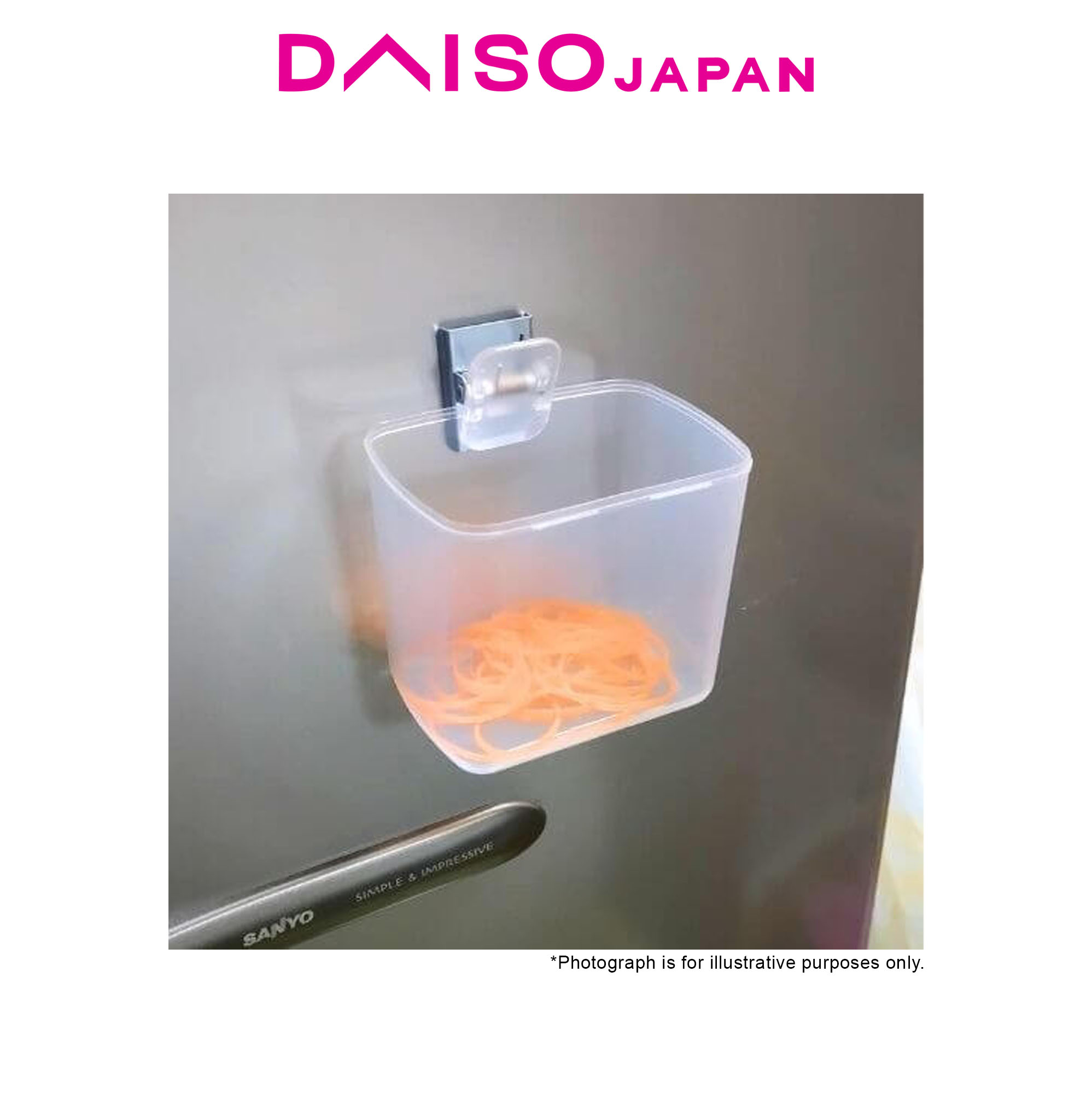 Daiso Clear Black Magnetic Clips (3 pieces) | Shopee Philippines