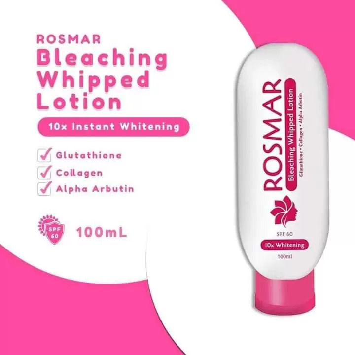 ROSMAR BLEACHING WHIPPED LOTION 100ML SPF 60 Anti-Aging Glass Skin ...