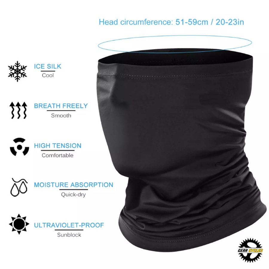 Tubemask Bandana Scarf Tube Mask Face Cover Cycling Mask Bike Face Mask ...