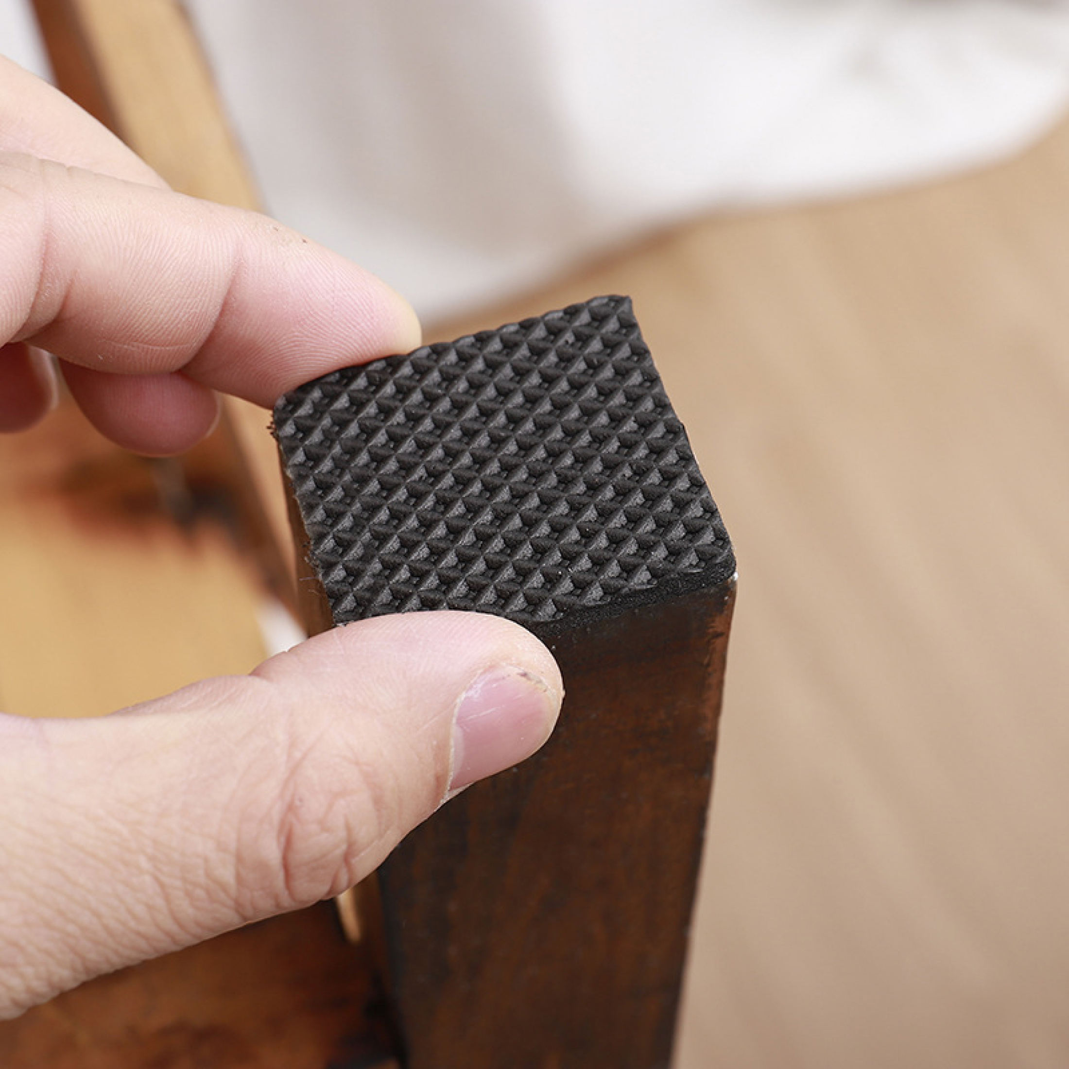 DIY Furniture Chair Leg Pad Table Legs Non-slip Silent Rubber Feet ...