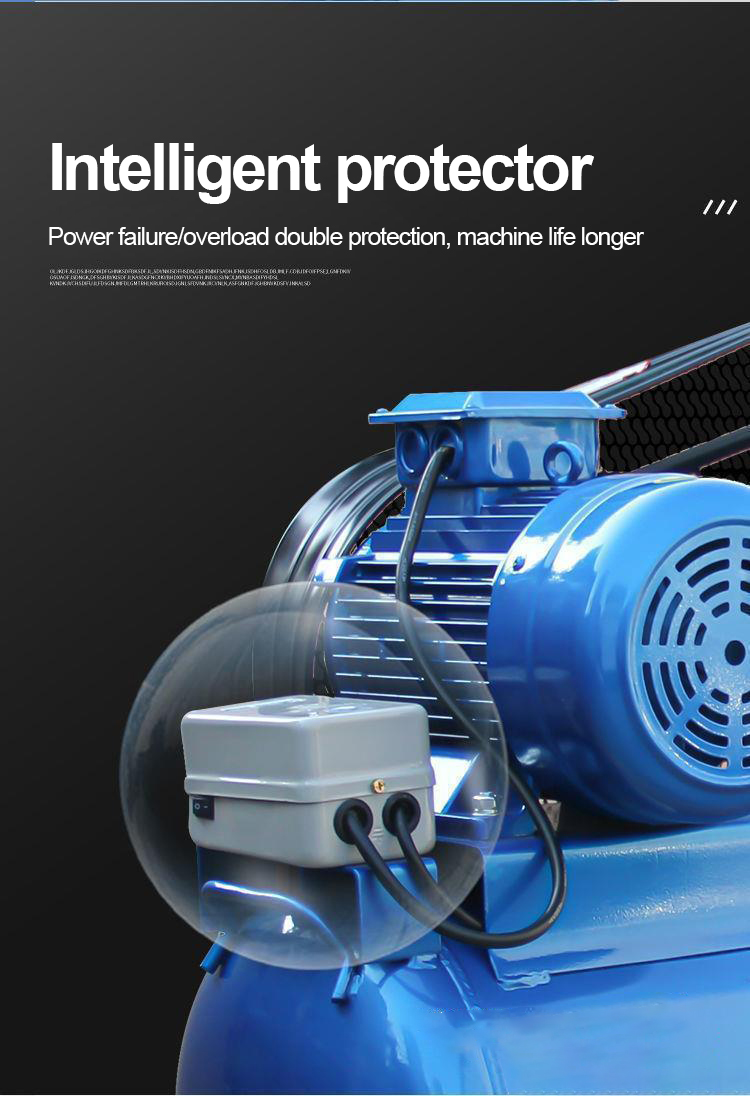 8L/30L air compressor silent industrial high-pressure air pump air ...