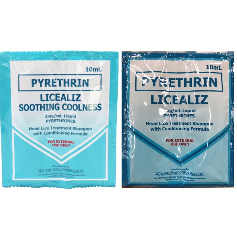 Licealiz Anti-Lice Shampoo Lice Treatment 10ml | Shopee Philippines