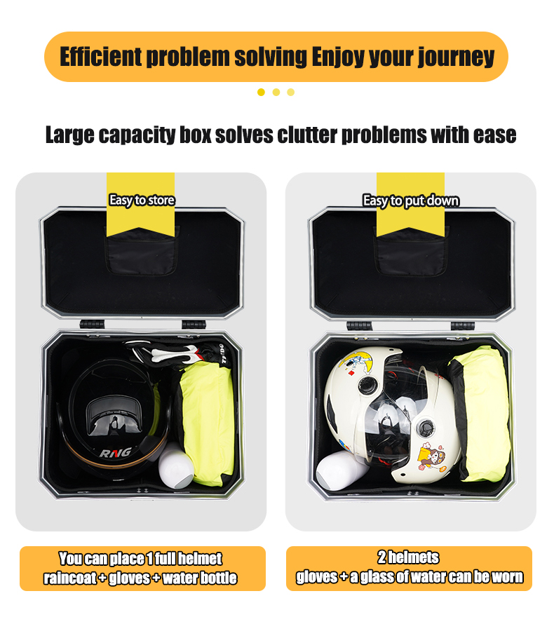 Motorcycle Top Box Motorcycle Box With Base Plate Box For Motorcycle ...