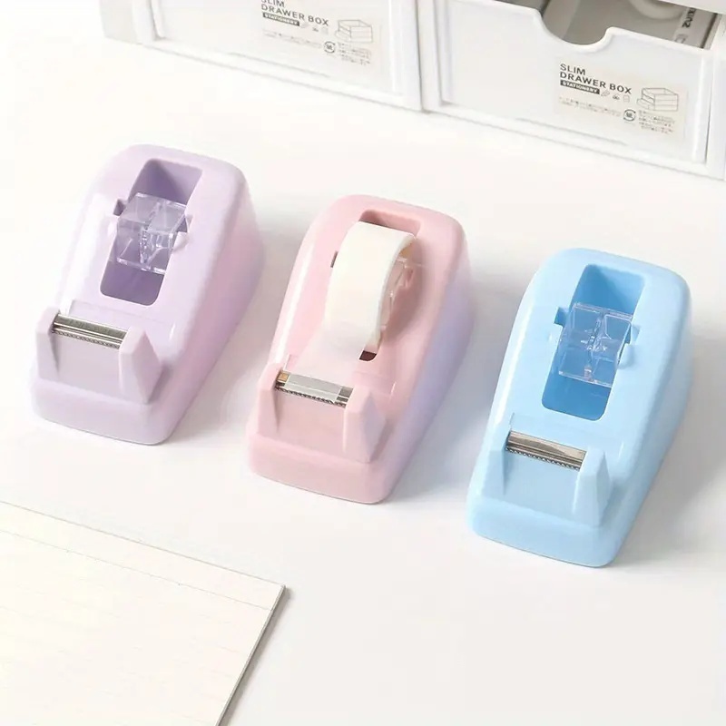 1pcs Handheld Small Tape Cutting Machine Stationery Tape Dispenser ...