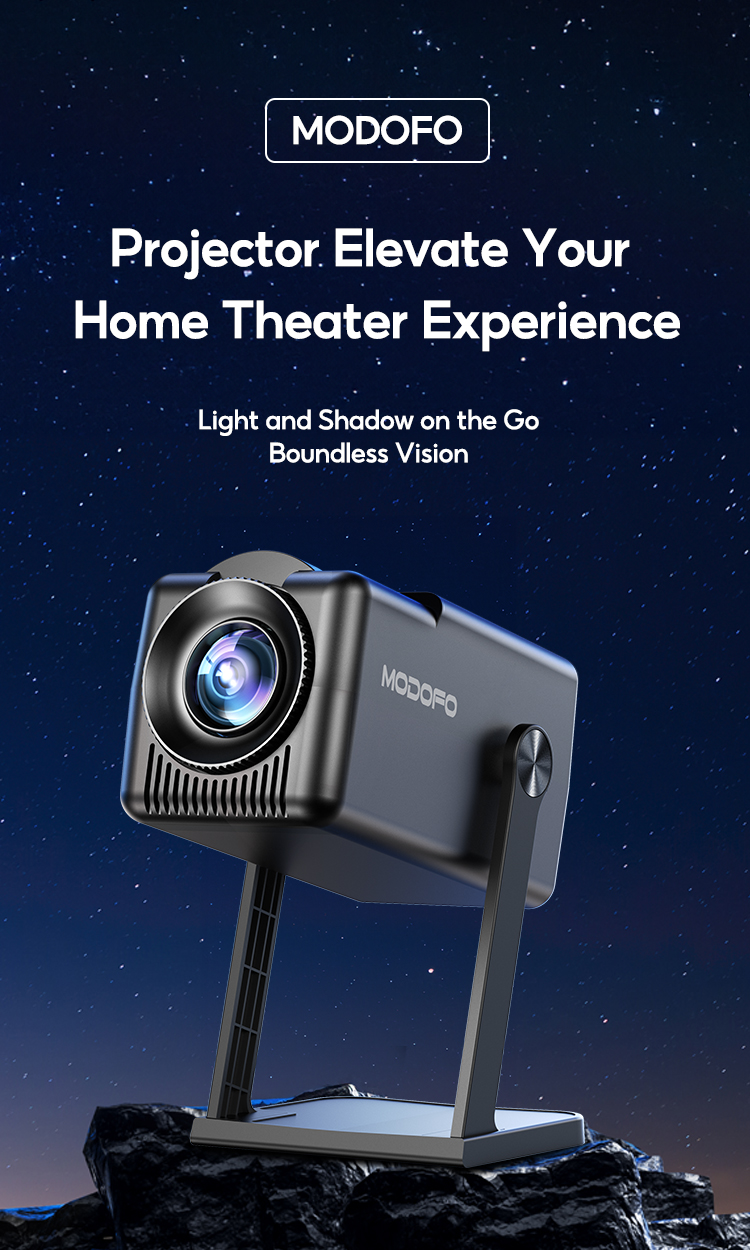 MODOFO K300 Projector 4K Full HD 1080P Portable Projector Smart ...