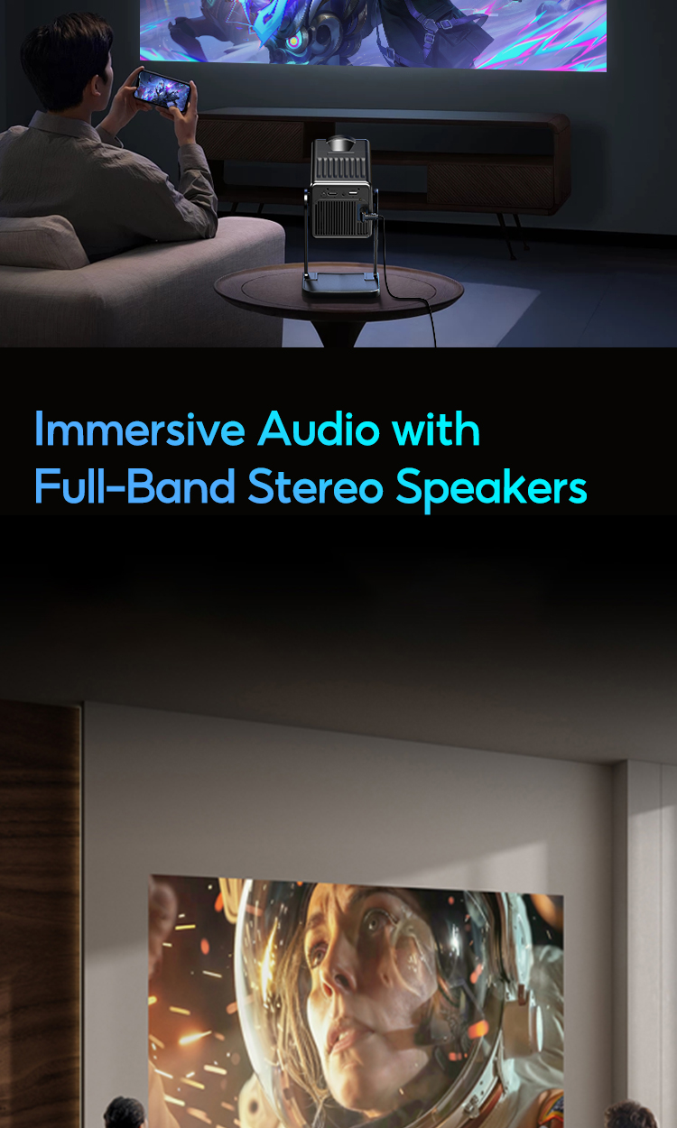 MODOFO K300 Projector 4K Full HD 1080P Portable Projector Smart ...