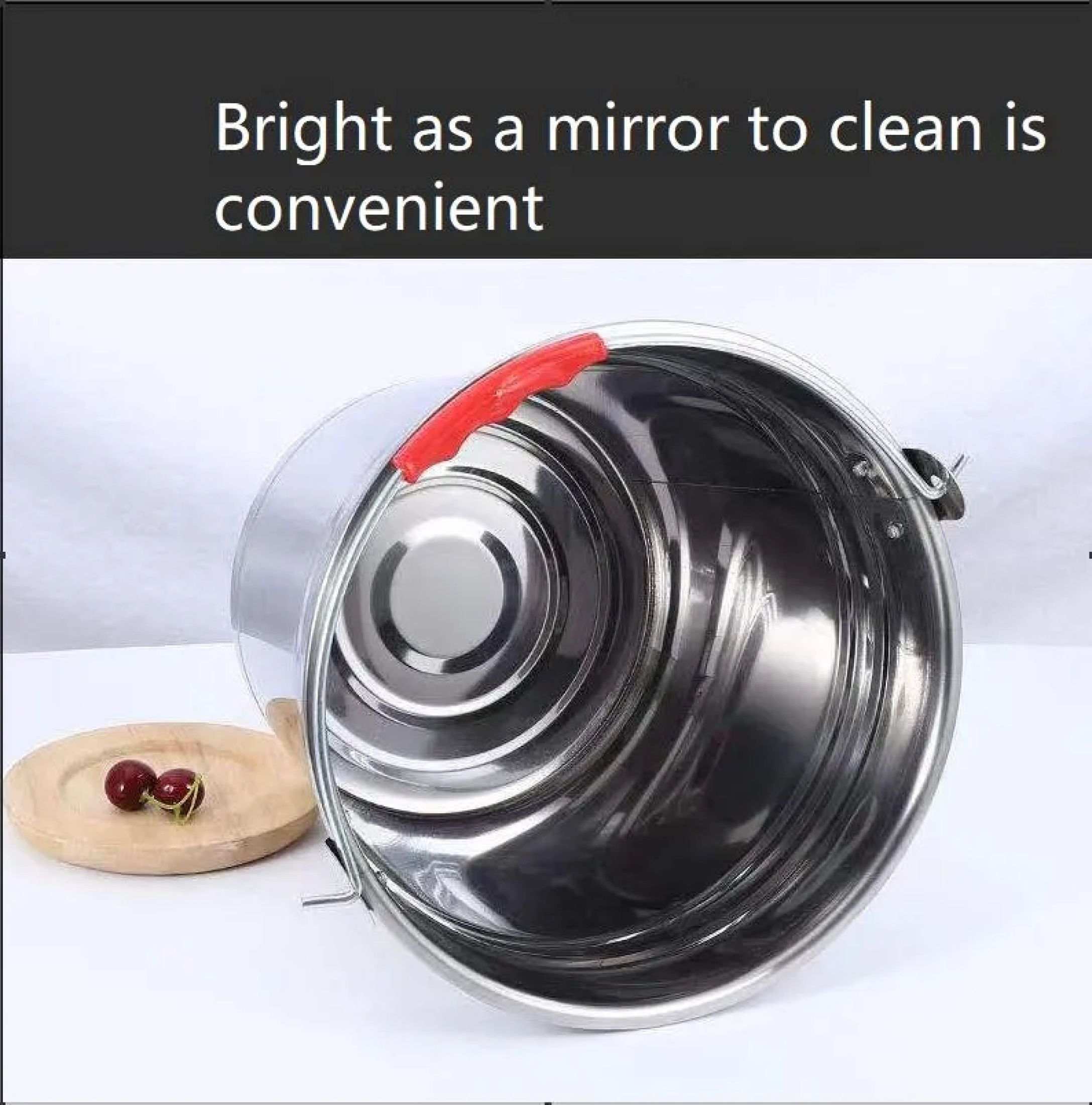 Stainless Steel Bucket Thickened Stainless Timba Hand Ice Bucket 5L 10L ...