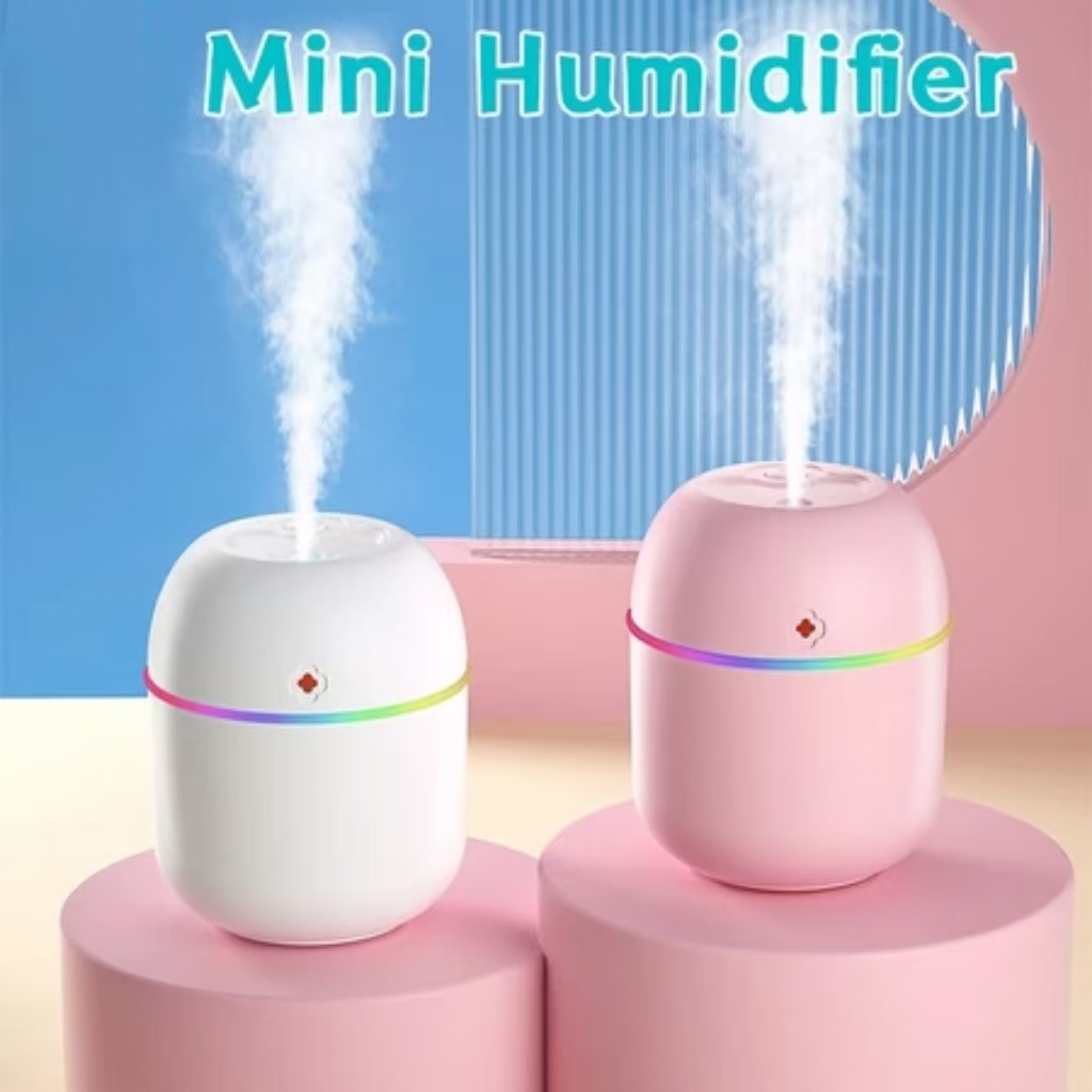 3 In 1 Ultrasonic Air Humidifier 200Ml Essential Oil Aroma Diffuser For ...