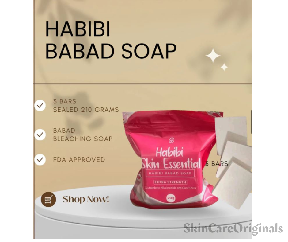ORIGINAL HABIBI SKIN ESSENTIAL BABAD SOAP 210g (3bars) by Habibi Skin ...