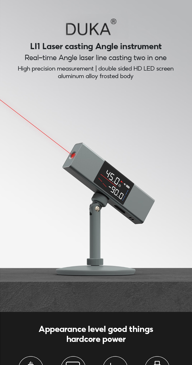 Xiaomi Duka Infrared Laser Horizontal Projection Angle Instrument ...
