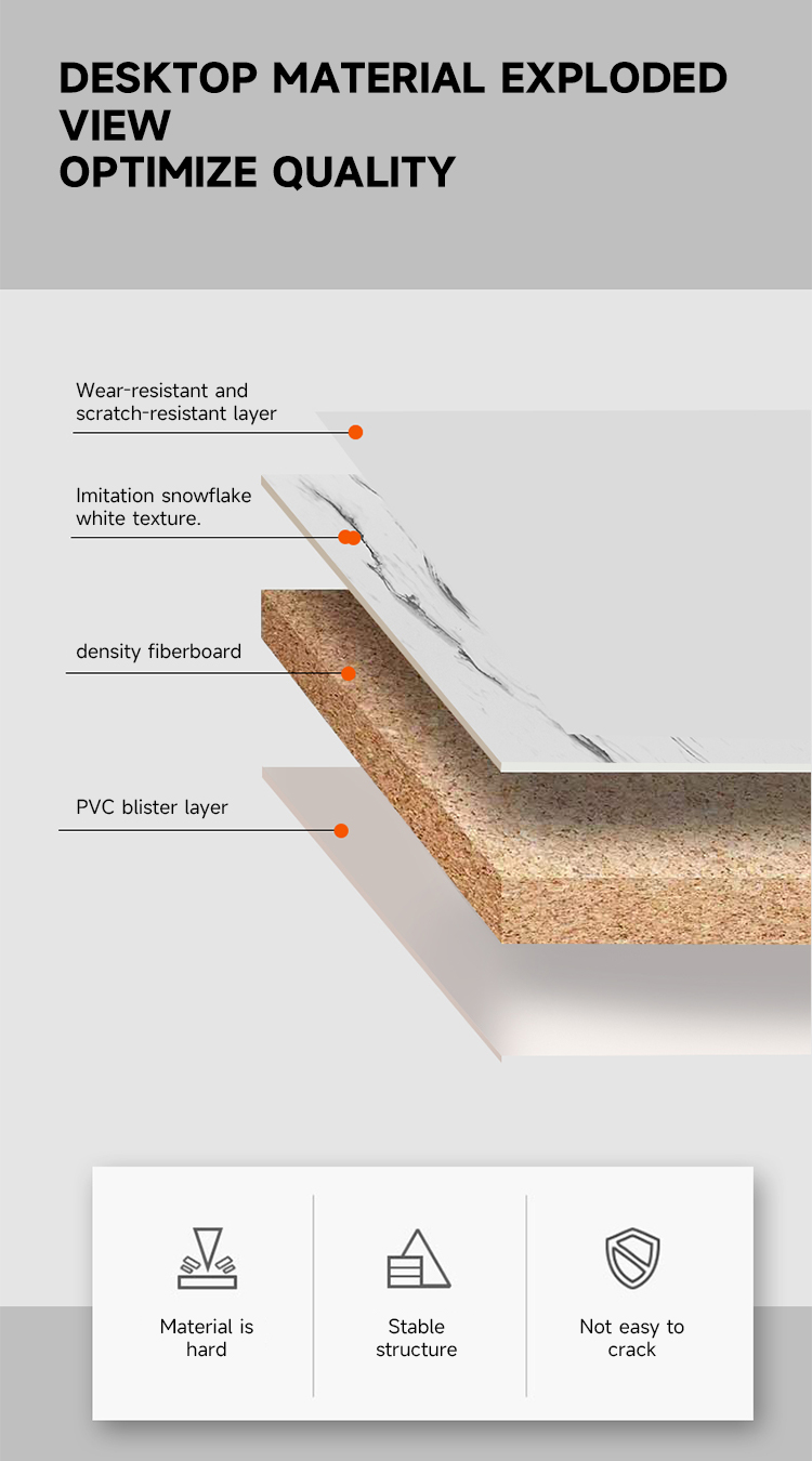 Evora Foldable Table Computer Table Family Dining Table Office Desk Study Desk Simple Portable ...