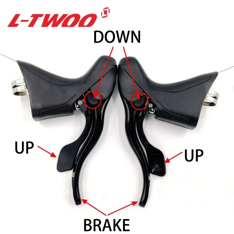 LTWOO Youth R2 2x7 1X7 Speed 14s Road Bike Sti Shifter Lighter Bicycle ...