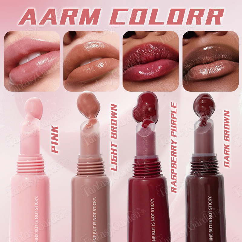 OCHEAL Water Light Dudu Lipstick Mirror Liquid Lip Gloss Lip Rich Lip ...