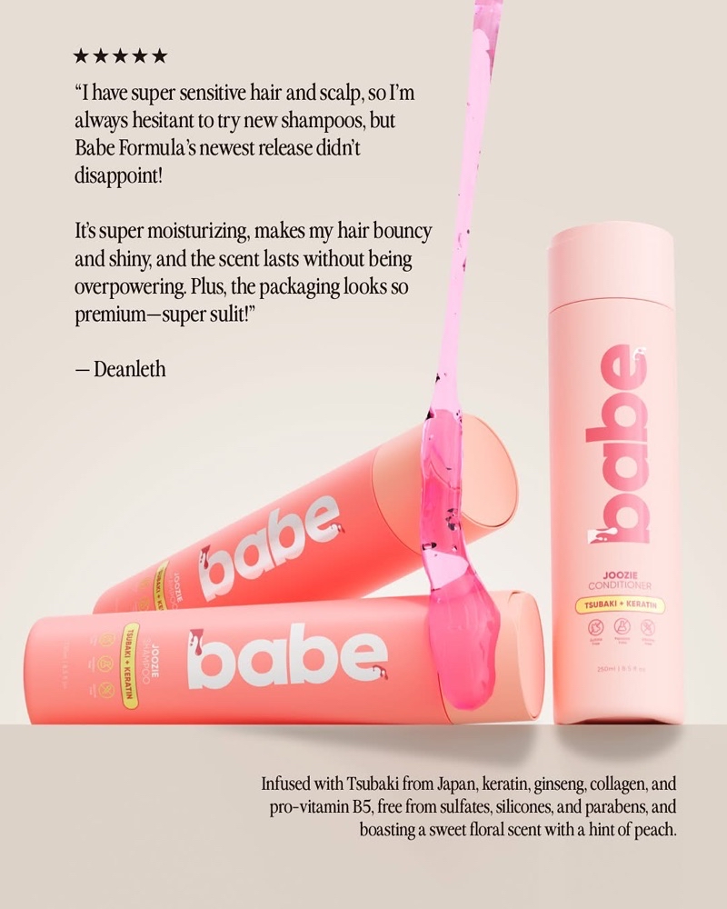 Babe Formula Joozie Shampoo Conditioner Moonbeam | Shopee Philippines