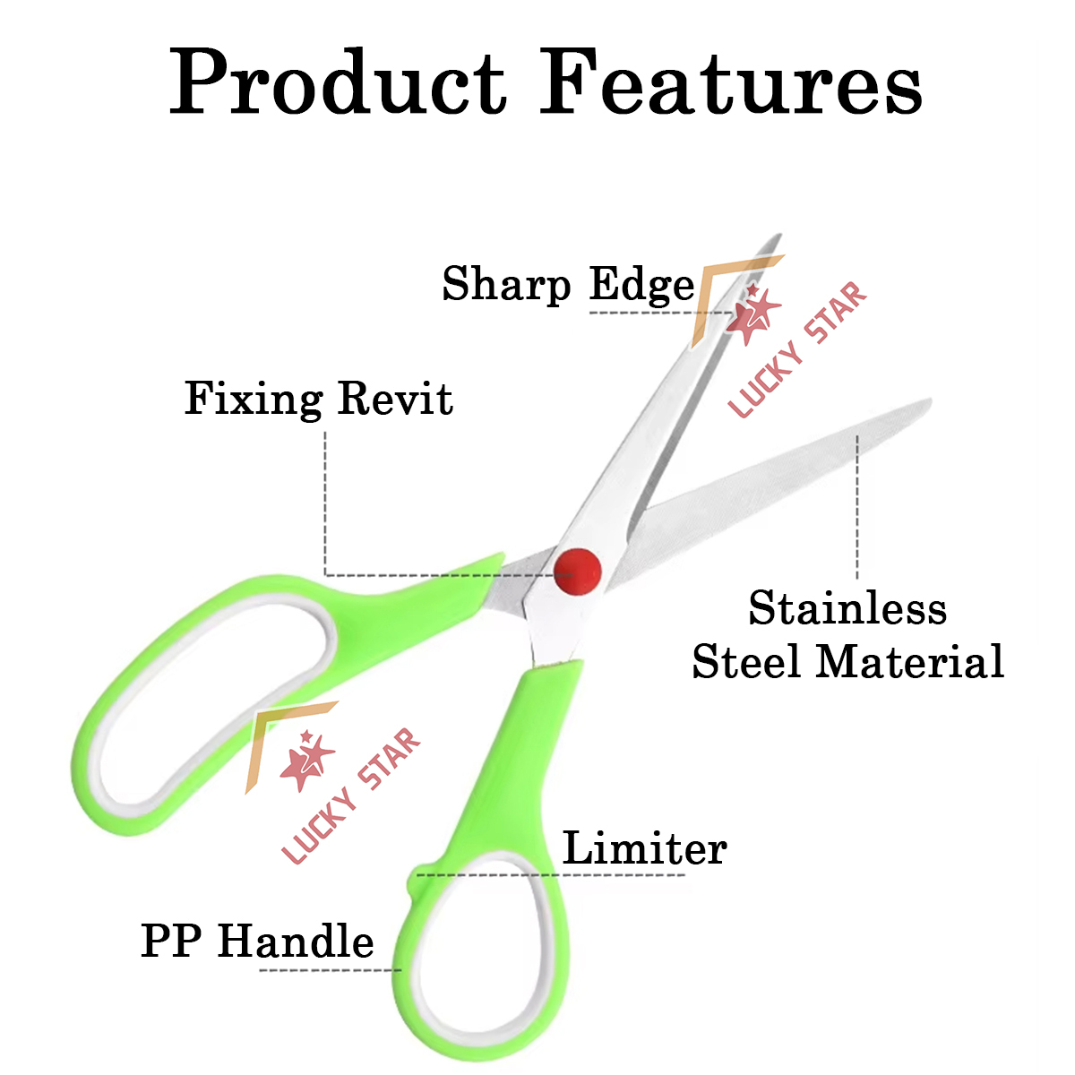 High Quality Multi Purpose Kitchen Scissor Office Scissors Stainless ...