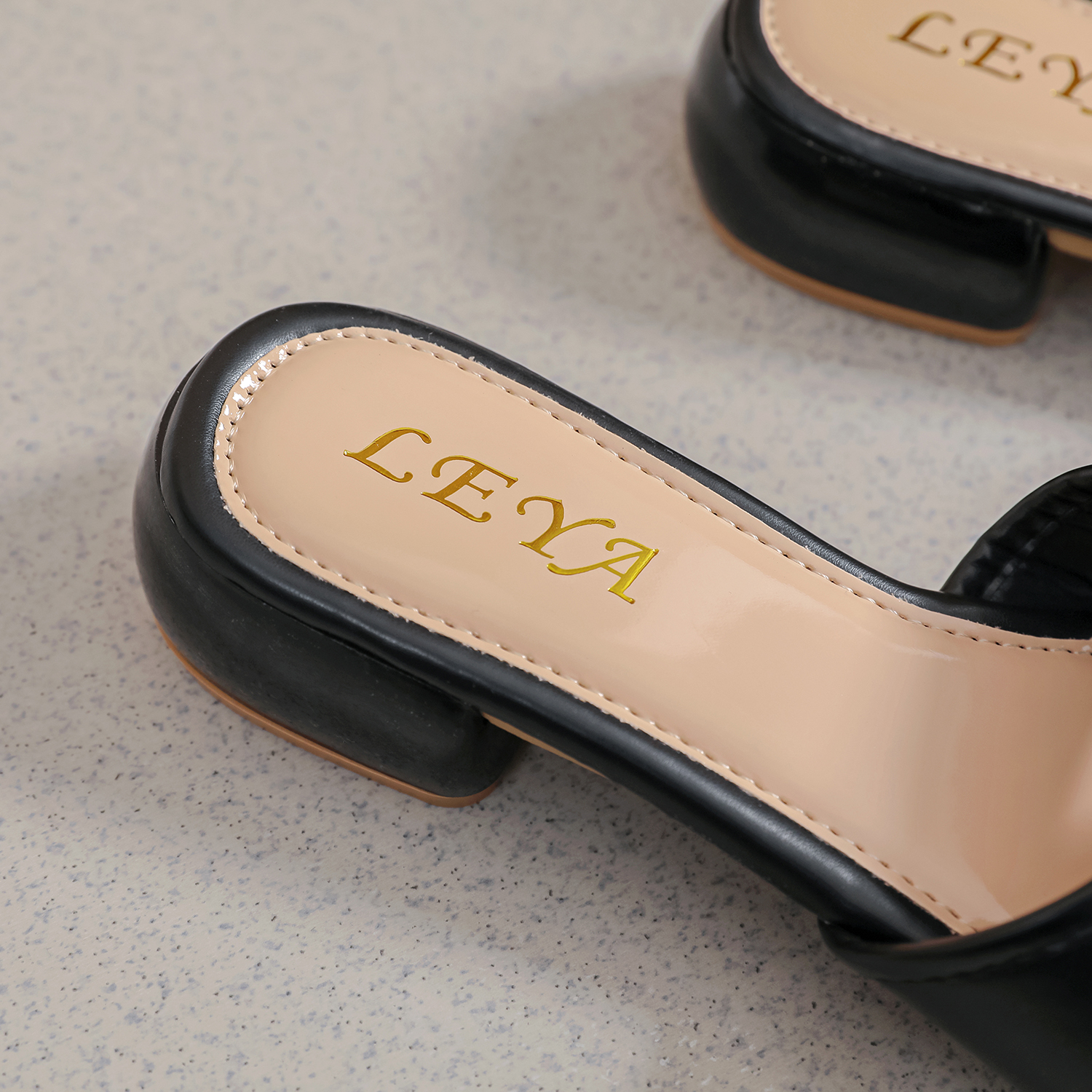 Leya Classy Durable Low Heels Sandal for Women | Shopee Philippines