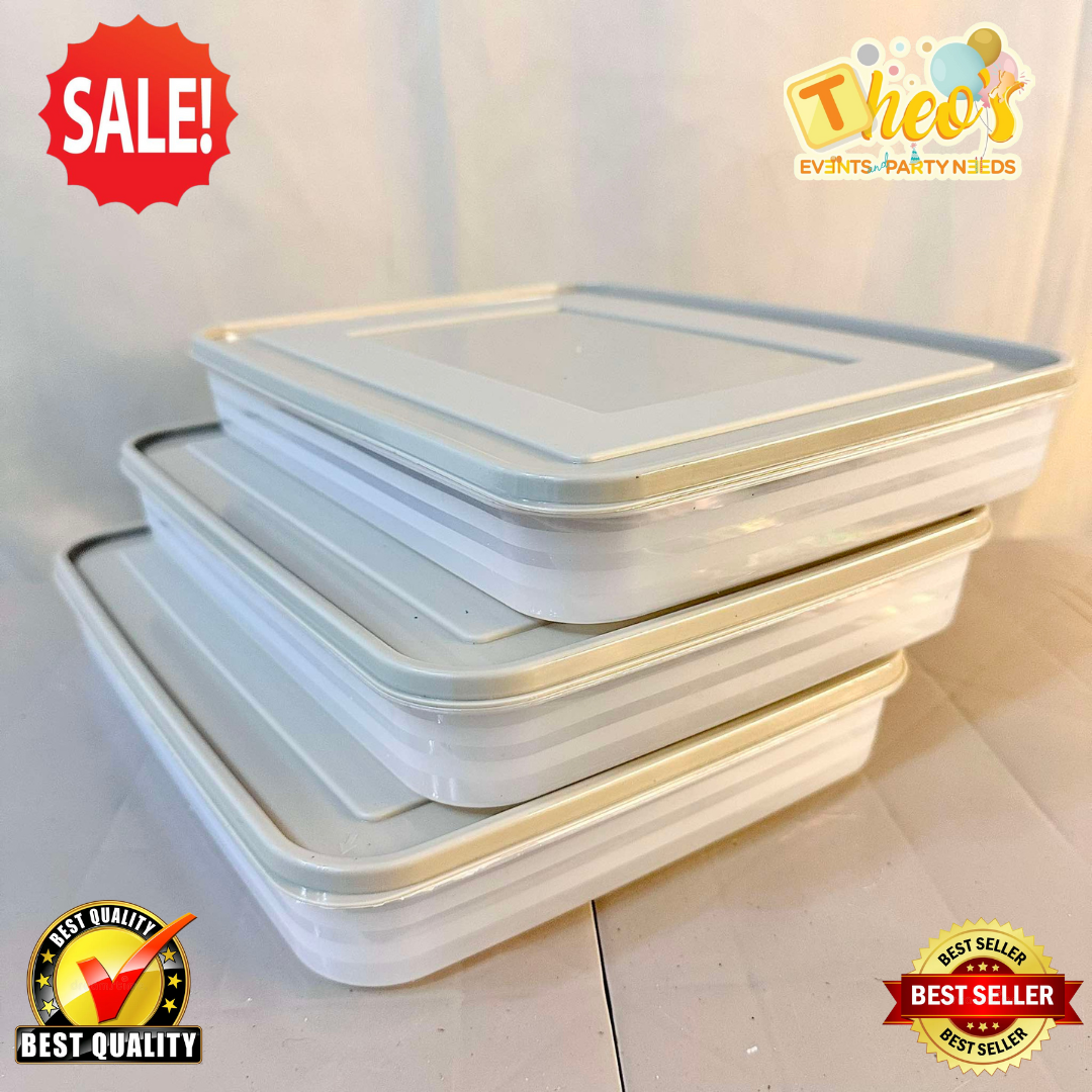 551-552-553-Aesthetic Graham Bar Food Container, Big Tupperware for ...