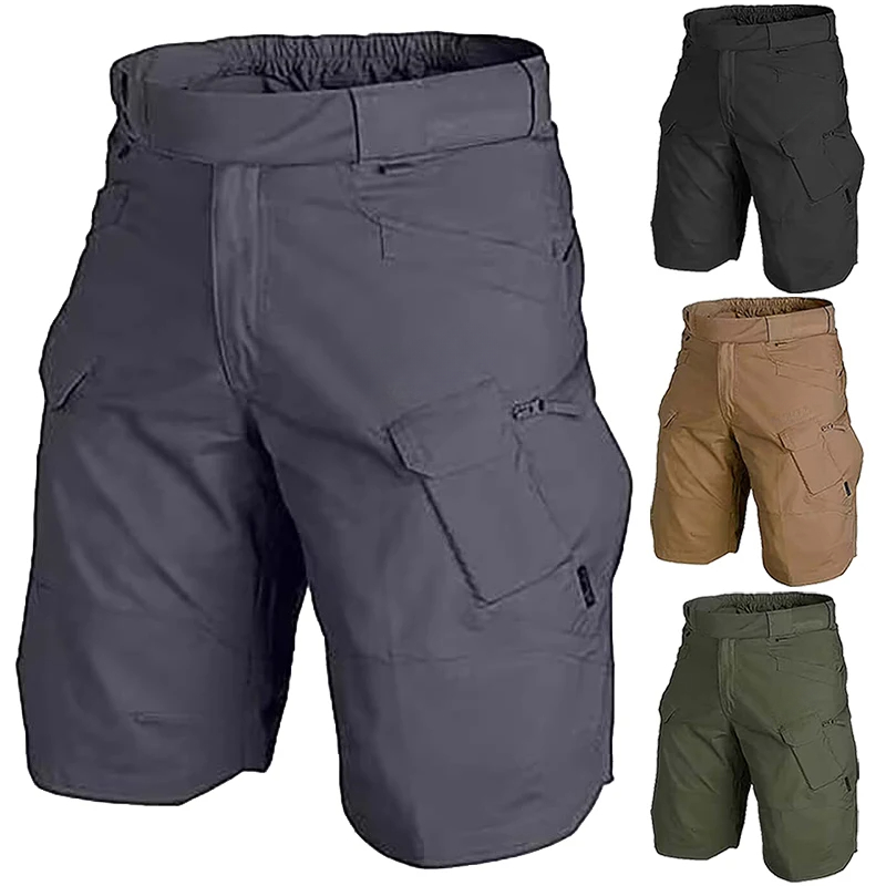 Men's Outdoor Tactical Shorts Summer Waterproof Urban Shorts Trekking ...