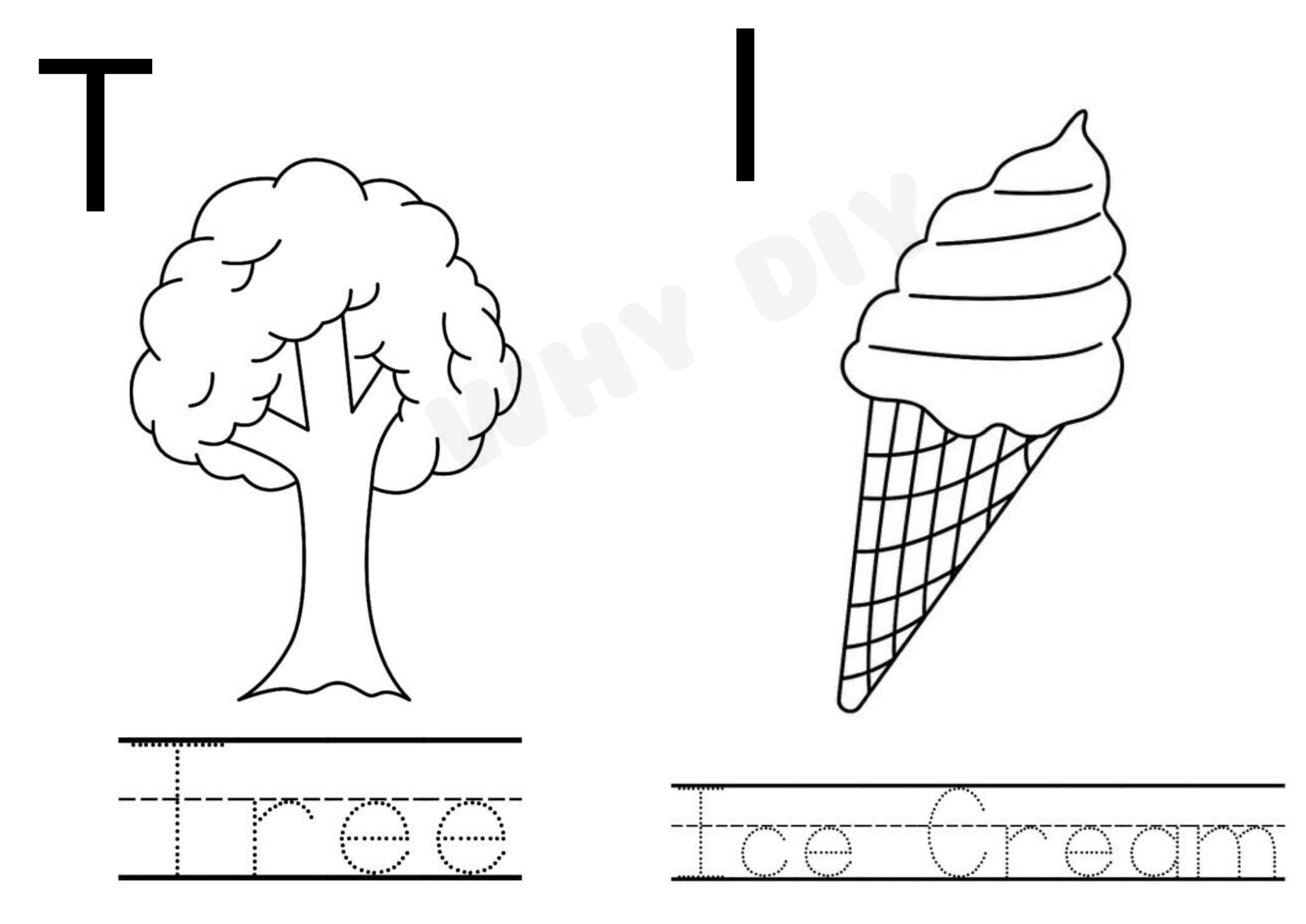 ALPHABET COLORING BOOK PAD FOR KIDS & TODDLERS – BIRTHDAY GIFTS, PARTY ...