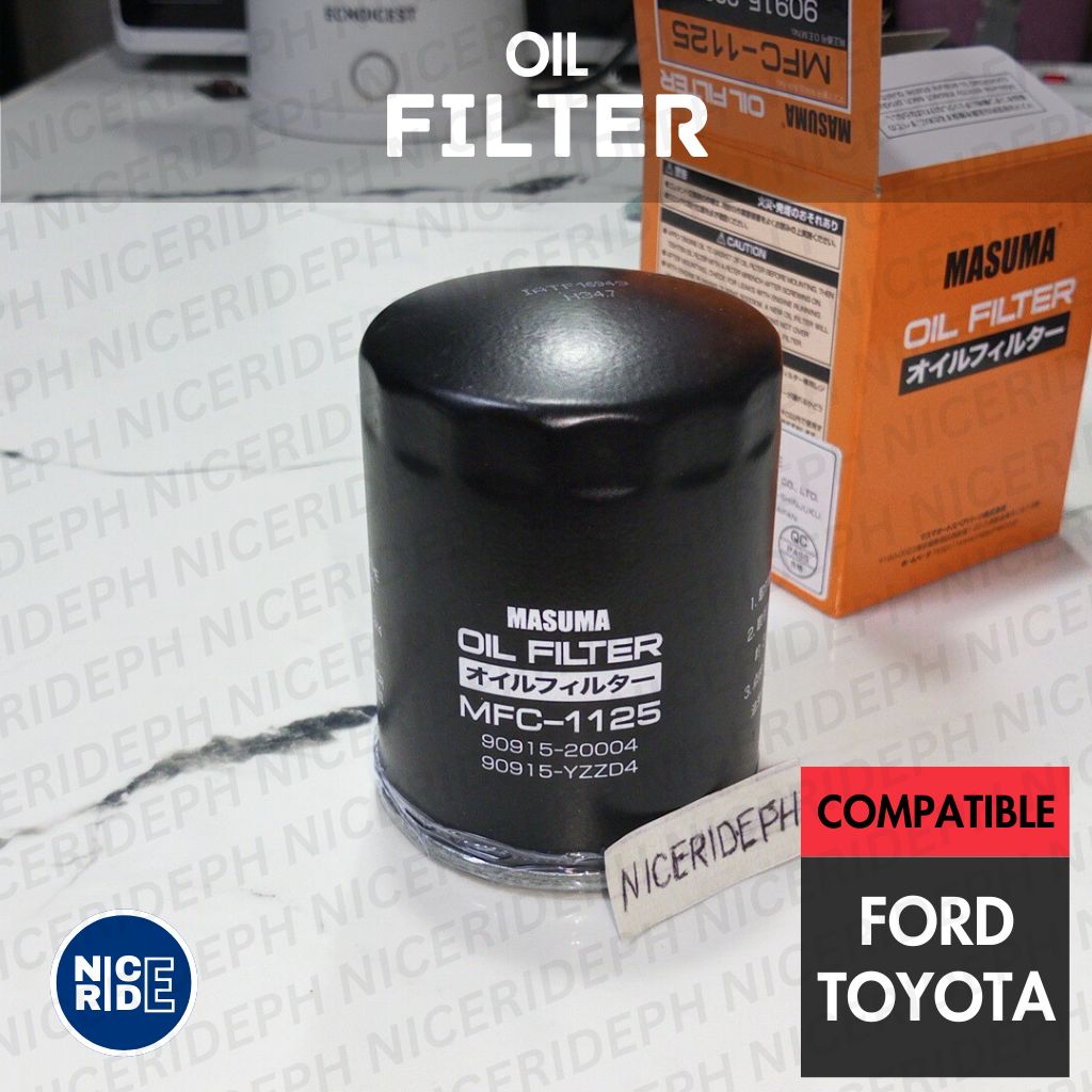 MASUMA Japan Oil Filter Compatible FORD TOYOTA / Everest Ranger HiLux ...