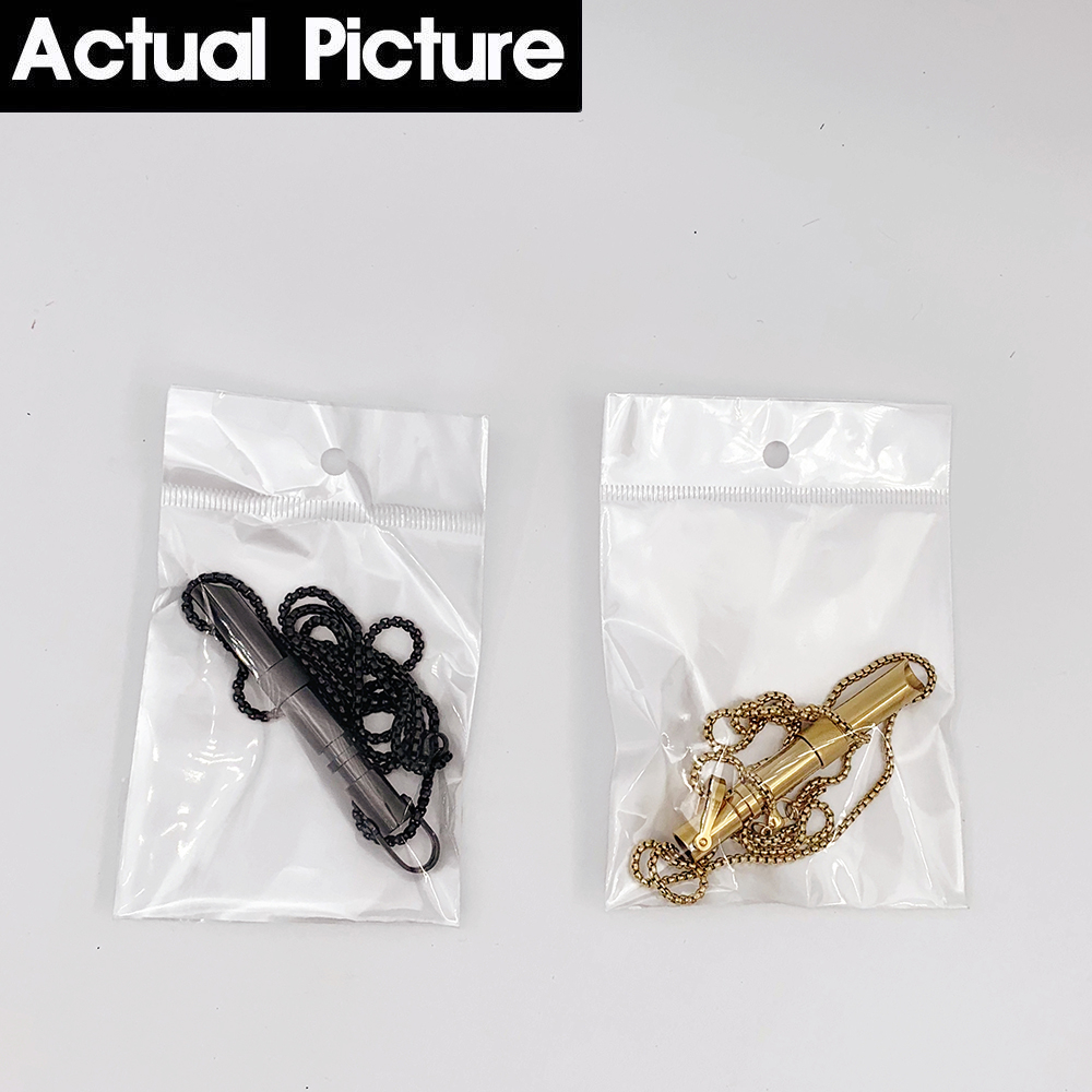 Breathlace Necklace - Quit Smoking Tool, Stress Relief Whistle Jewelry ...