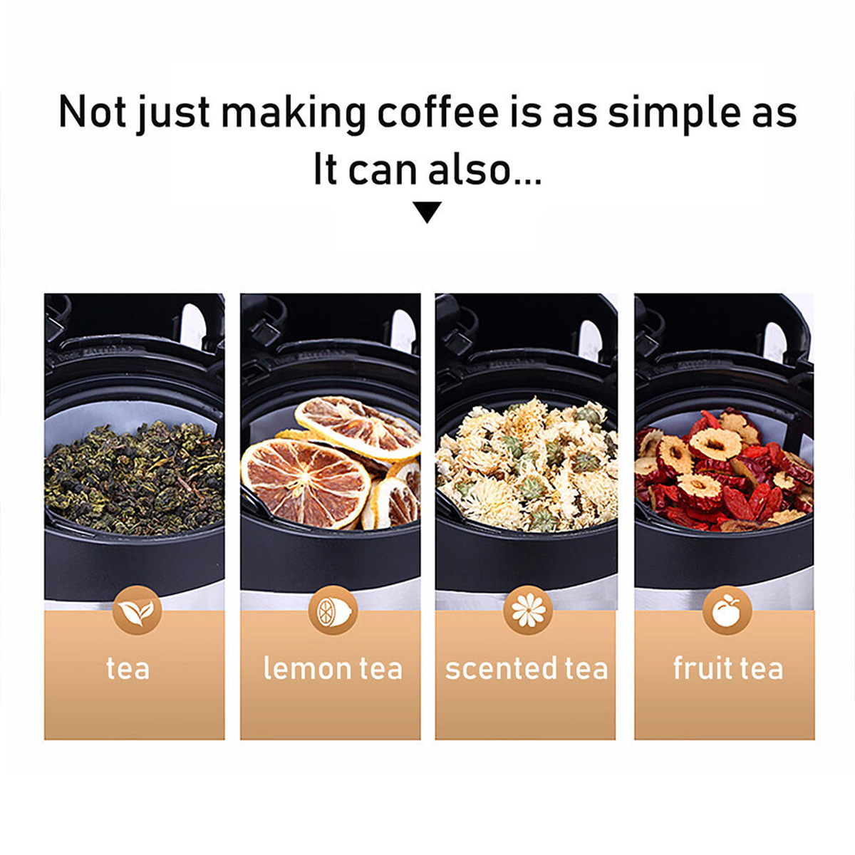 Sonifer Double Drip Coffee Machine 450W with Cone Filter Electric ...