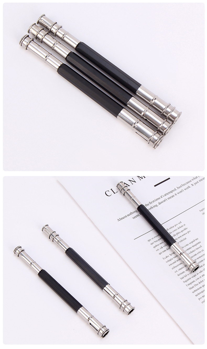 1/5/10 PCS Adjustable Dual Head Pencil Extender Holder Sketch School ...