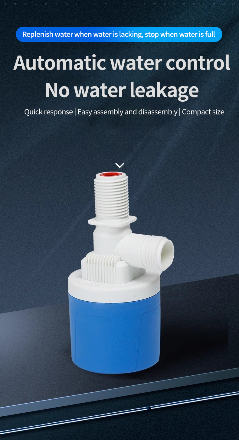 Automatic water level control valve water full self-stop valve 4 ...