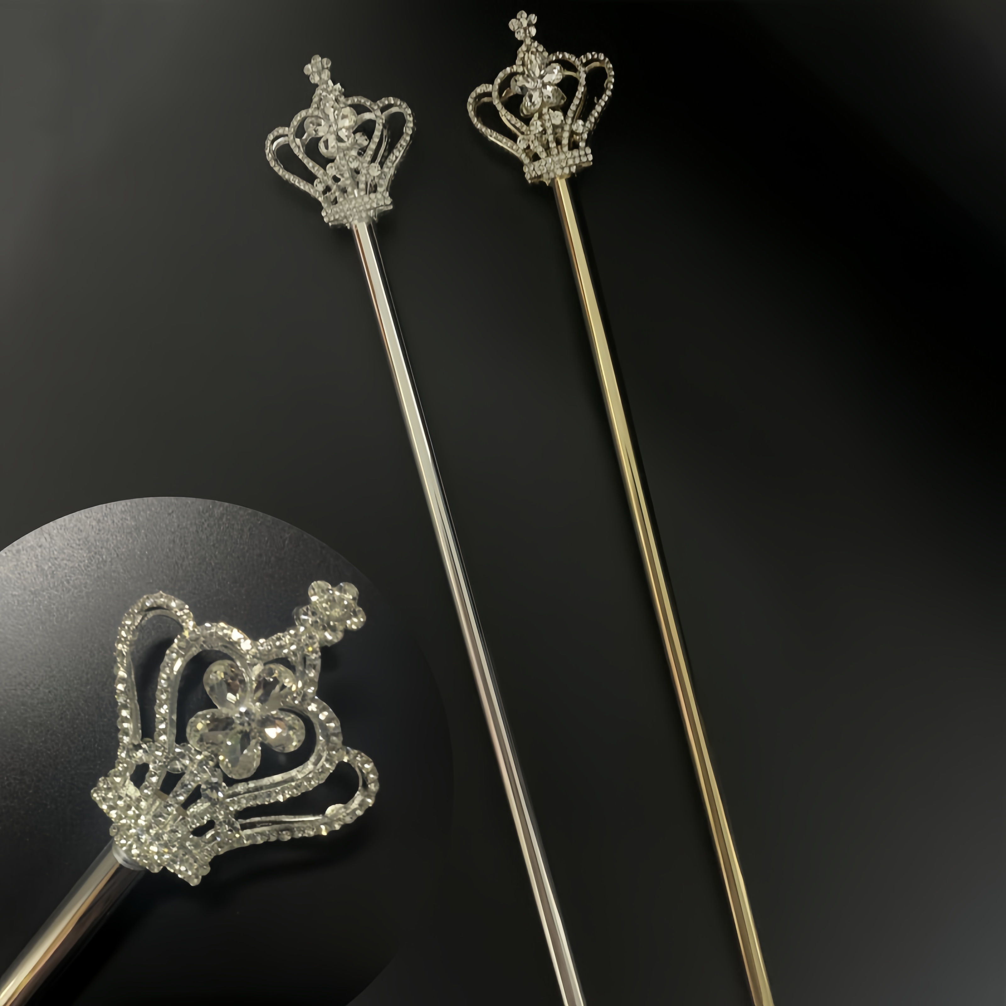 Goddess Athena Scepter Rhinestone Queen Princess King Scepter Fairy ...