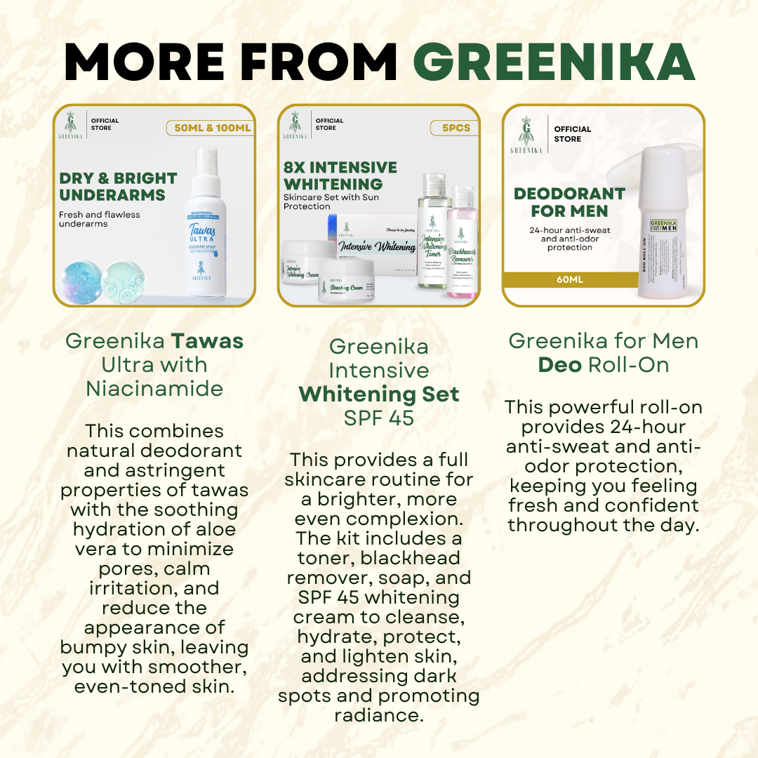 Greenika Deo White Cream For Whiter Armpits Underarms Dark Spot ...