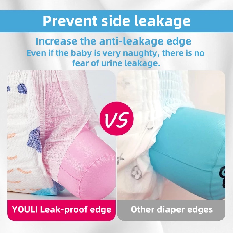 YOULI Baby Diaper Pants M-5XL High Quality All Size 44-32pcs Dry ...