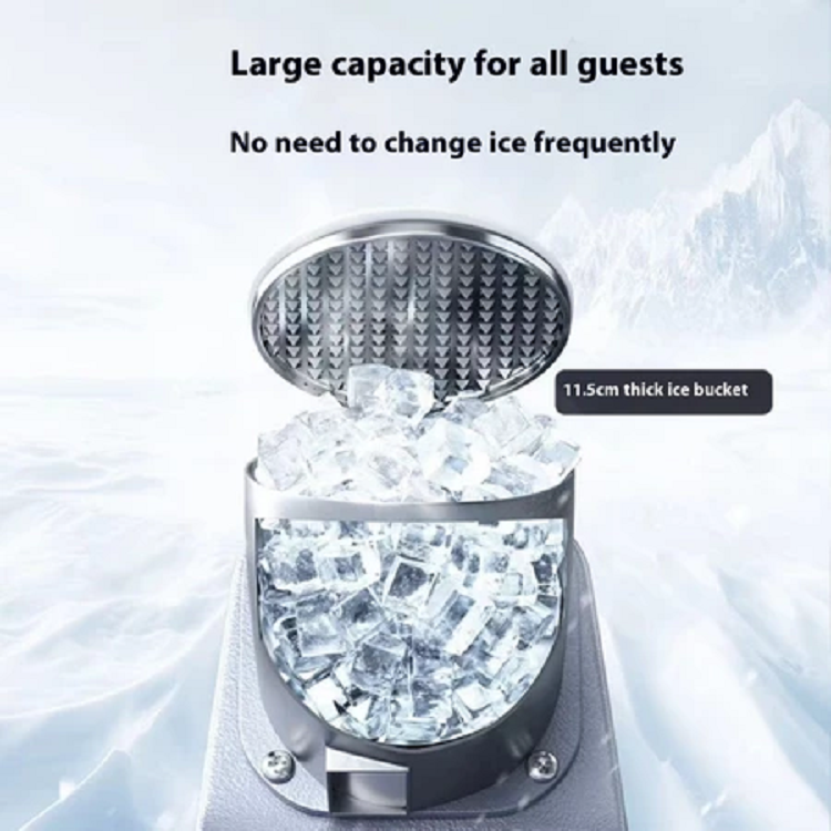 Avinas Ice Smashing Electric Crusher Machine Double Blade Electric Ice ...