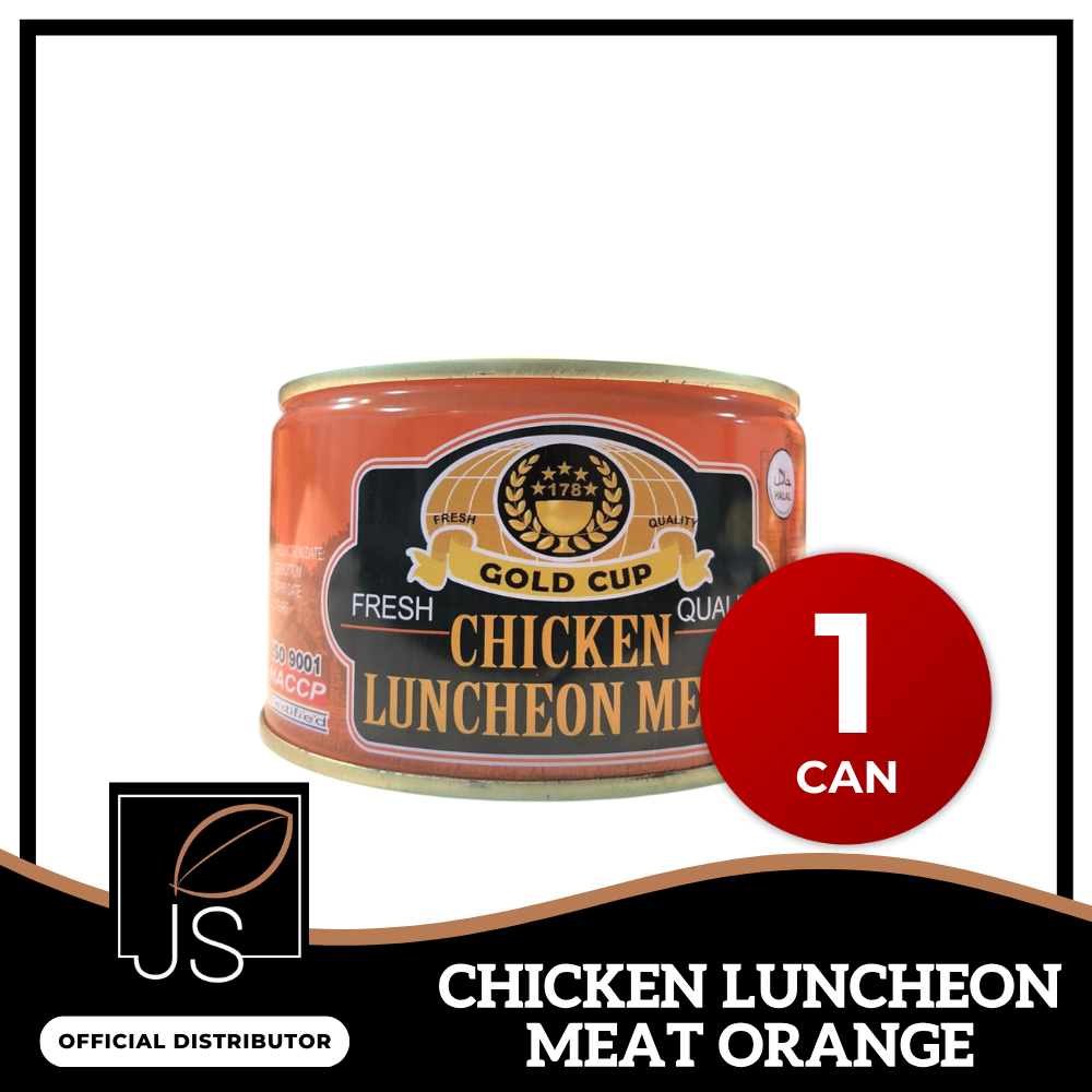 Gold Cup Chicken Luncheon Meat Orange 397g | Shopee Philippines